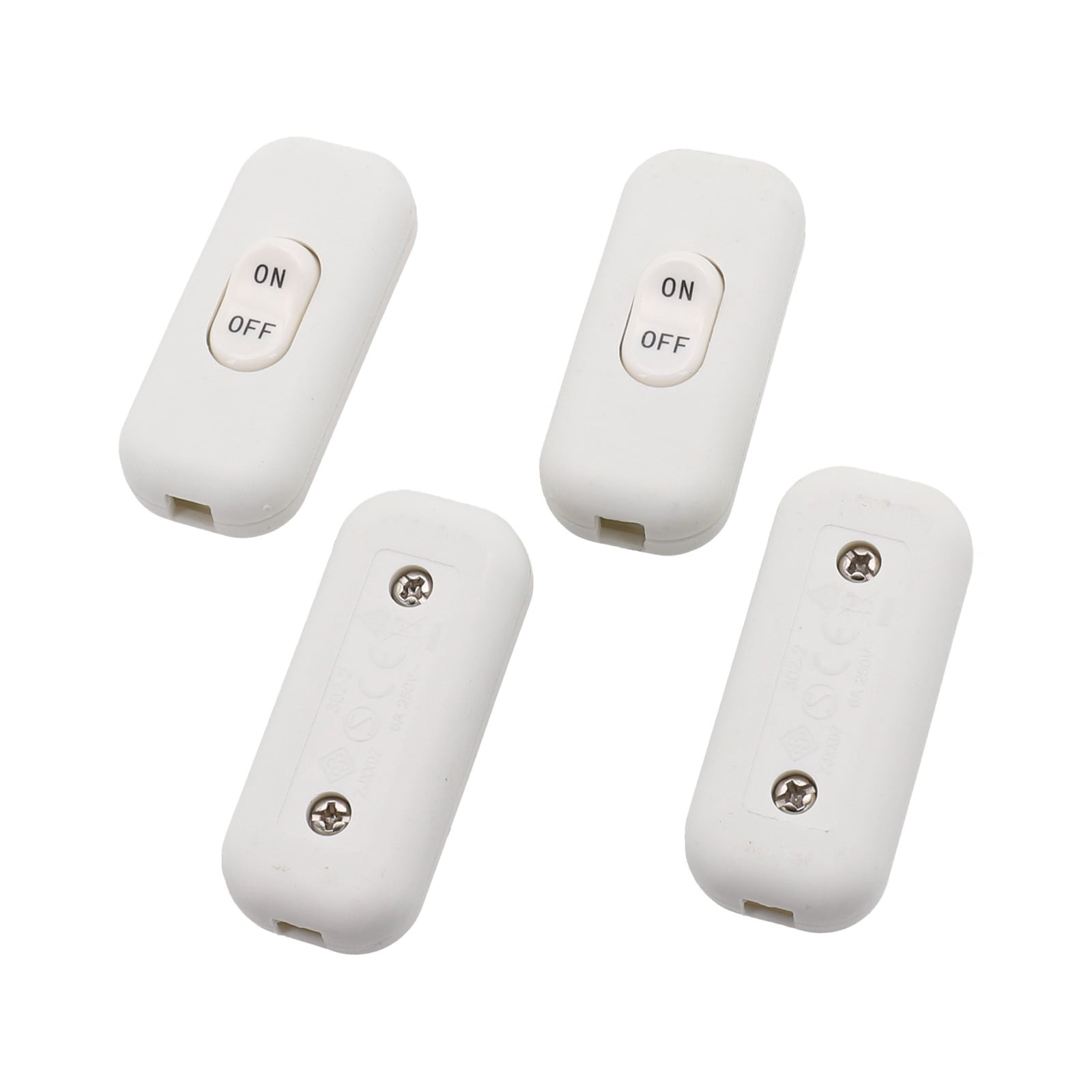 6A Intermediate Cord Cable Inline Switch Tool For Electric Lamp Small ...
