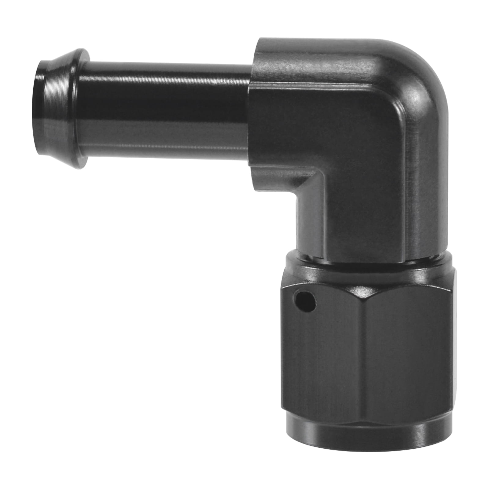 6AN Female to 3/8" Barb 90 Degree Hose Fitting Adapter,Car Modification ...