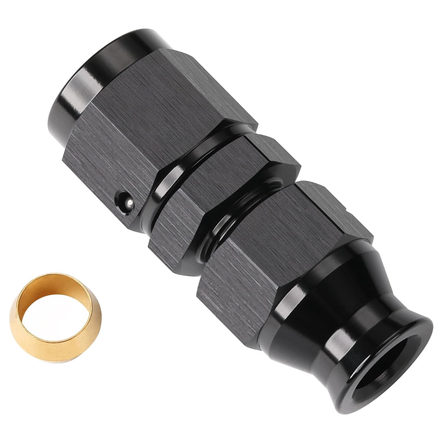6AN Female Flare to 5/16 Compression Hardline Fitting Adapter Fuel Line ...