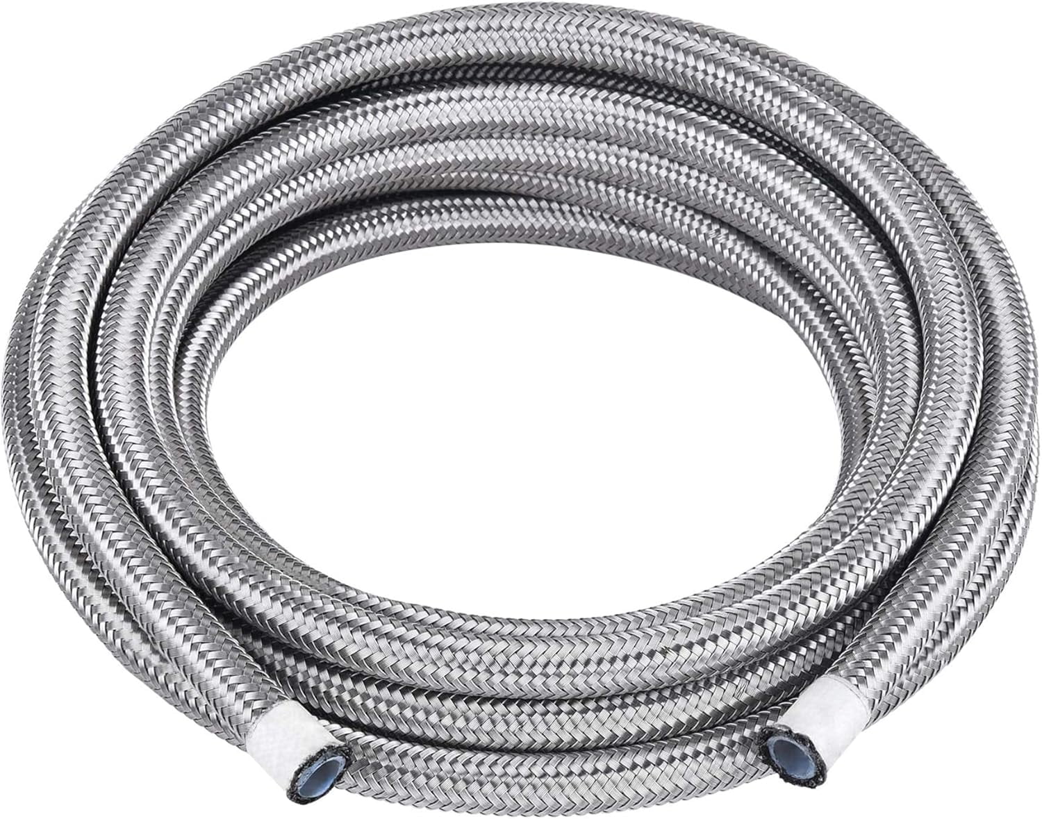 6AN PTFE Fuel Hose Line, AN6 Fuel Line E85 Stainless Steel Fuel Line ...