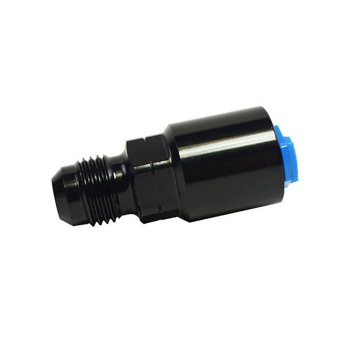 -6AN to 3/8” Hose Quick Connect Fuel Rail Line Adapter Fitting ...