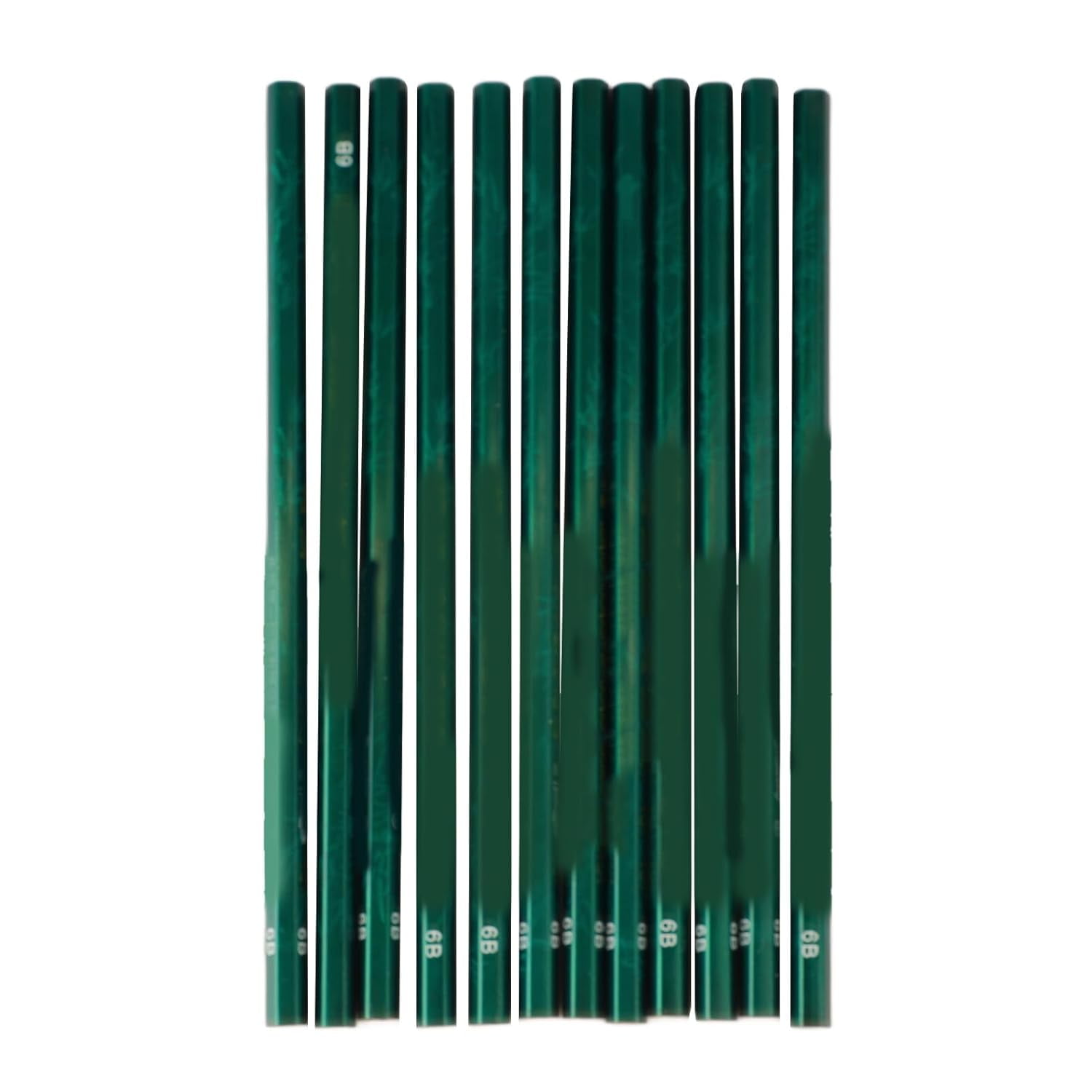 6B Drawing Pencils Lightweight Portable Graphite Sketch Pencil Set ...