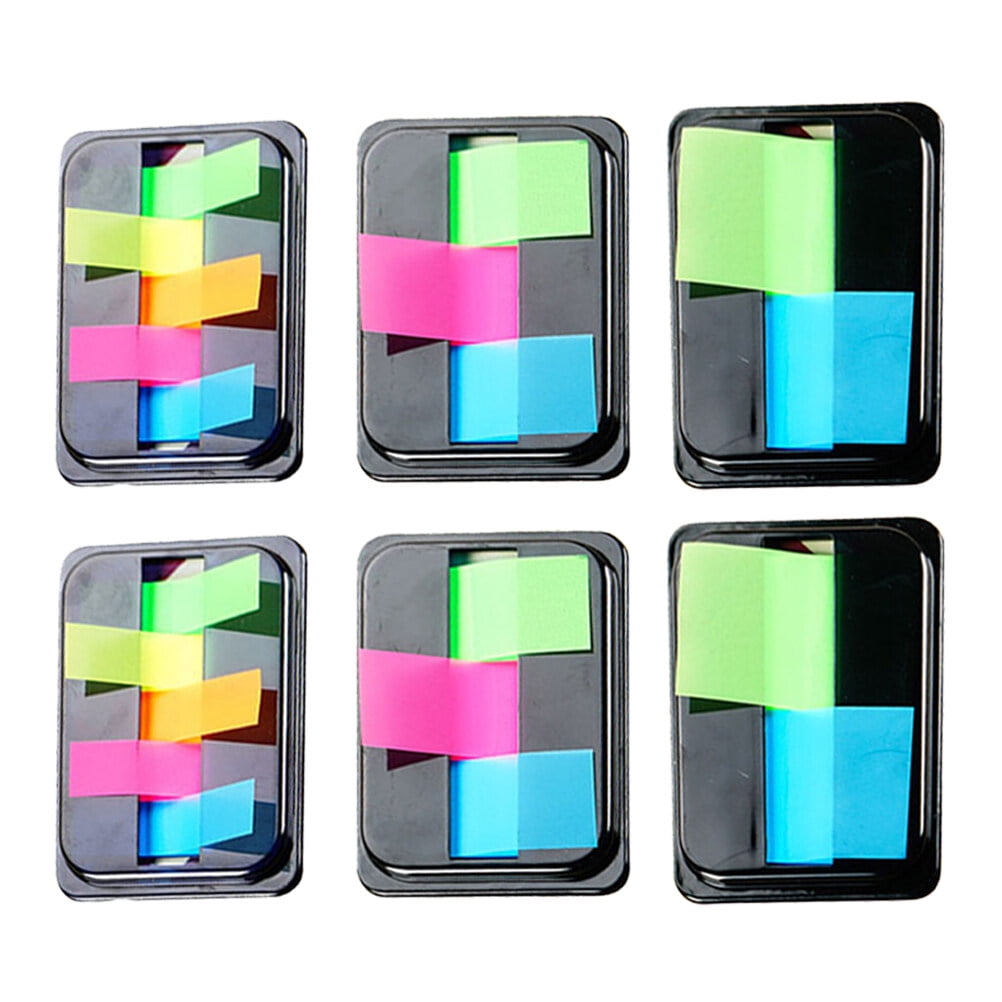 6Boxes of Creative Page Markers Colored Tabs Flags Sticky Memo Notes ...