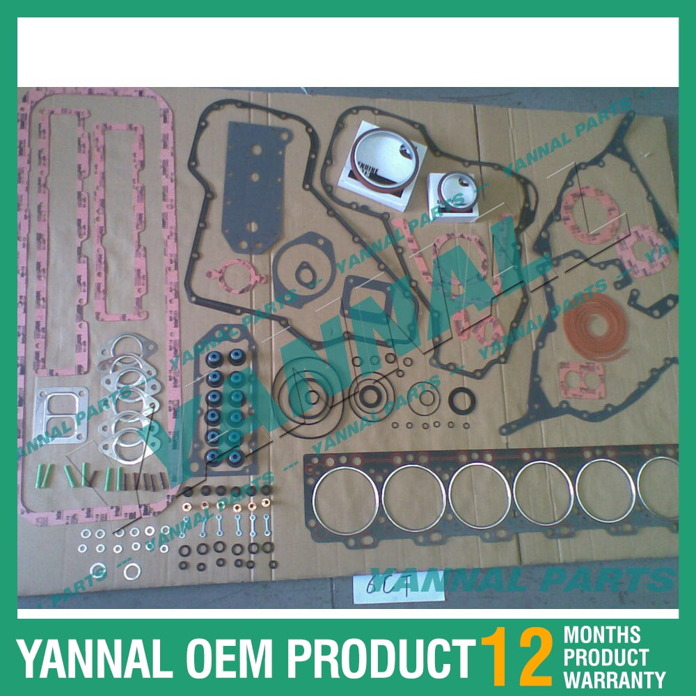 6C 6CT 6CTA ENGINE OVERHAUL GASKET KIT FOR CUMMINS DIESEL 8.3L TRACTOR TRUCK - Walmart.com