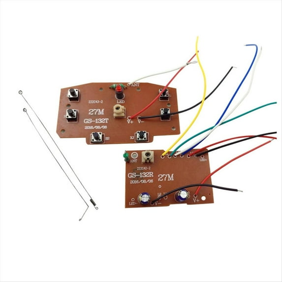 6CH 2.4G Remote Control High Quality 27MHz Circuit PCB Transmitter ...