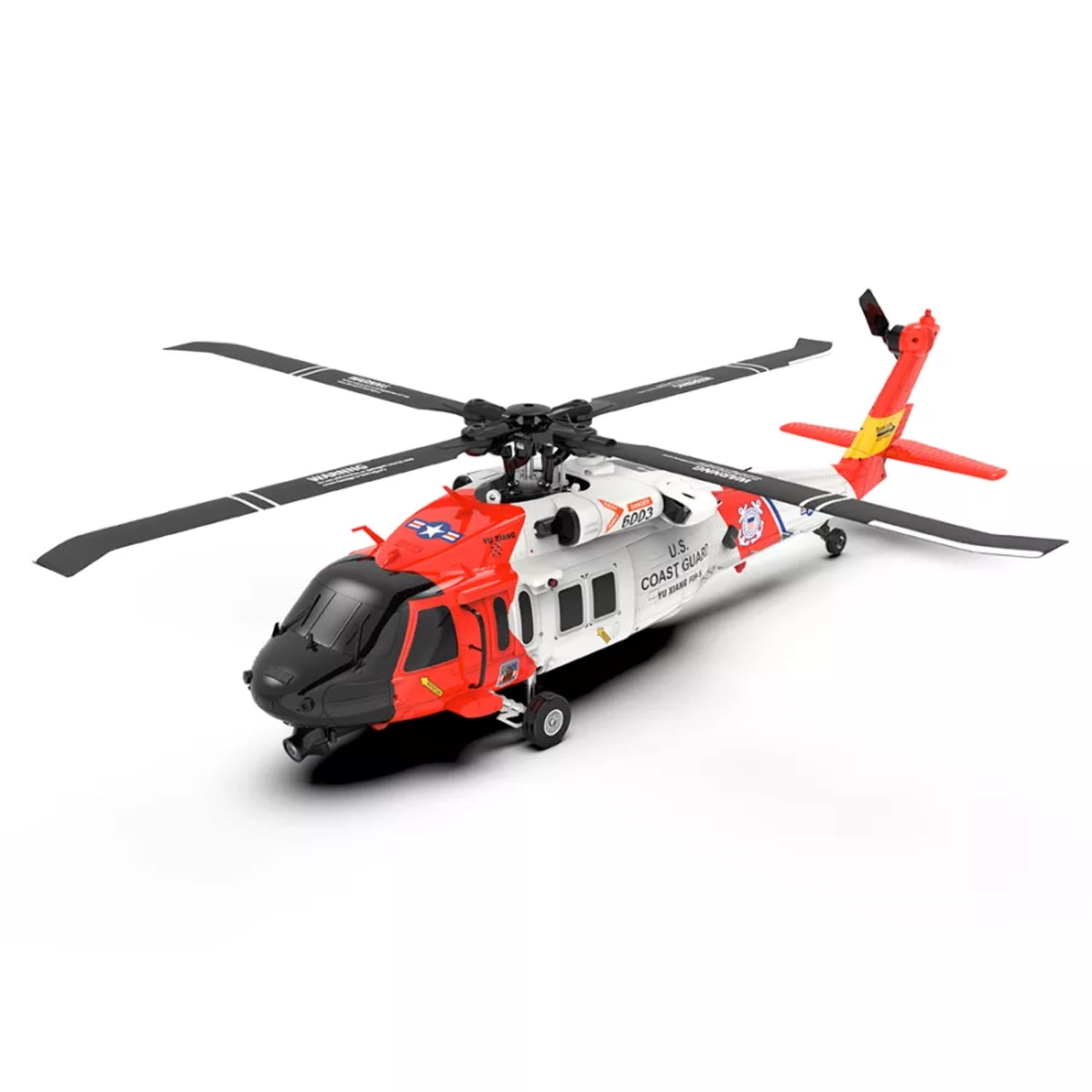 Yu Xiang 6CH 3D Coast Guard UH-60 Scale RC Helicopter w/ GPS ...