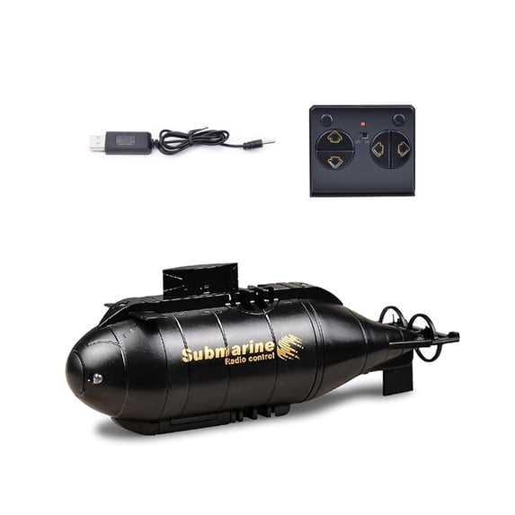 6CH Mini RC Simulation Nuclear Submarine, Full Range Remote Control ...