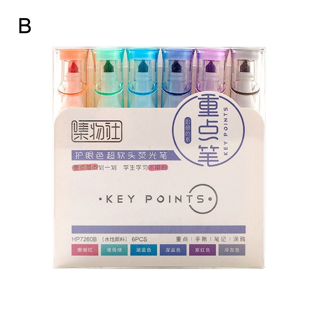 6Colors/Set Candy Color Creative Stationery Graffiti Drawing ...