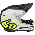 6D ATR-2 Delta MX Offroad Helmet Neon Yellow MD - Walmart.com