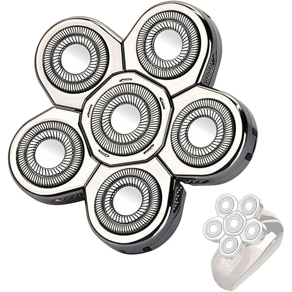 6D Blade Replacement Head, Compatible with Aidallswellup G-672 Hade ...