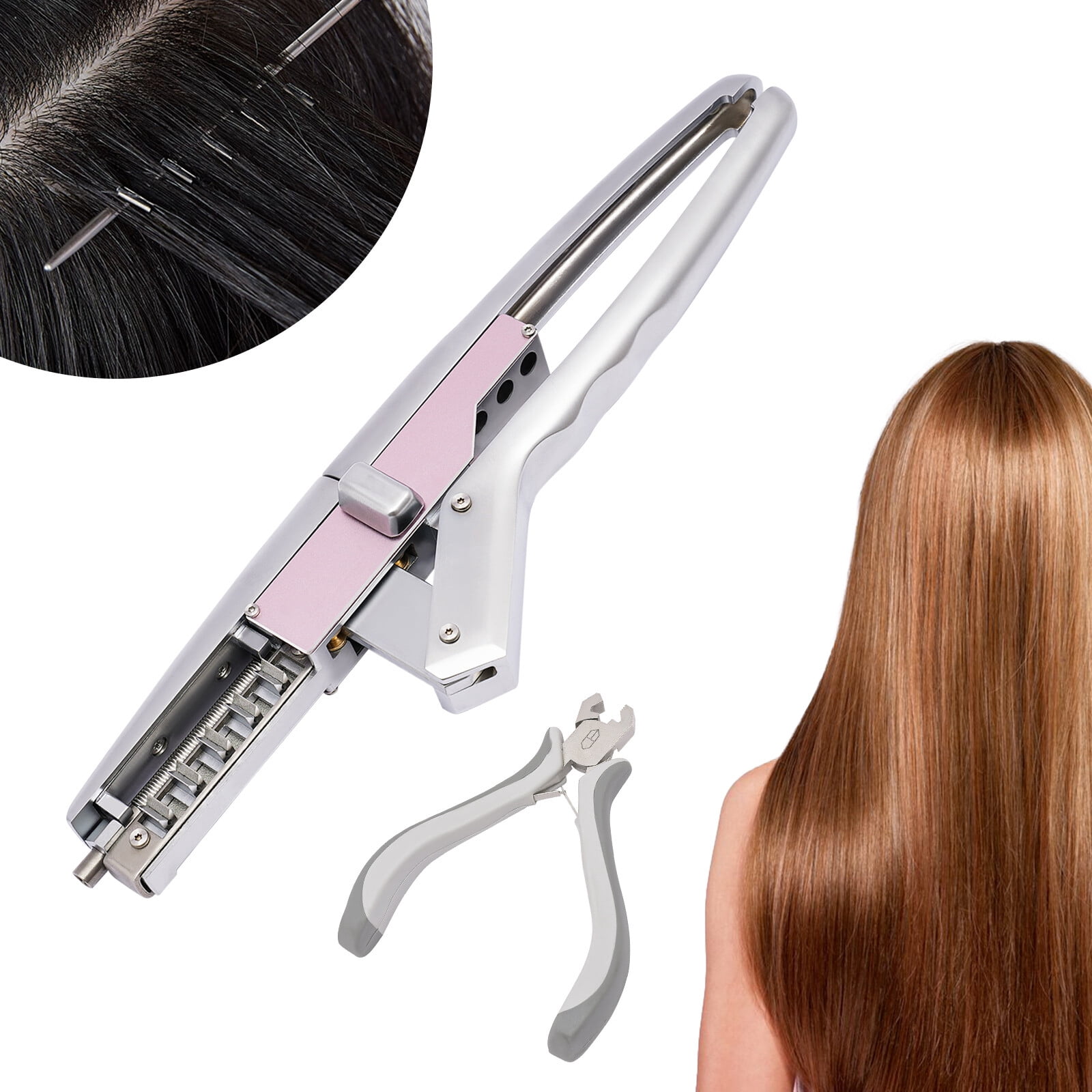 6D Extension Machine Natural Human Hair Connector Kit Last Up To 6 ...