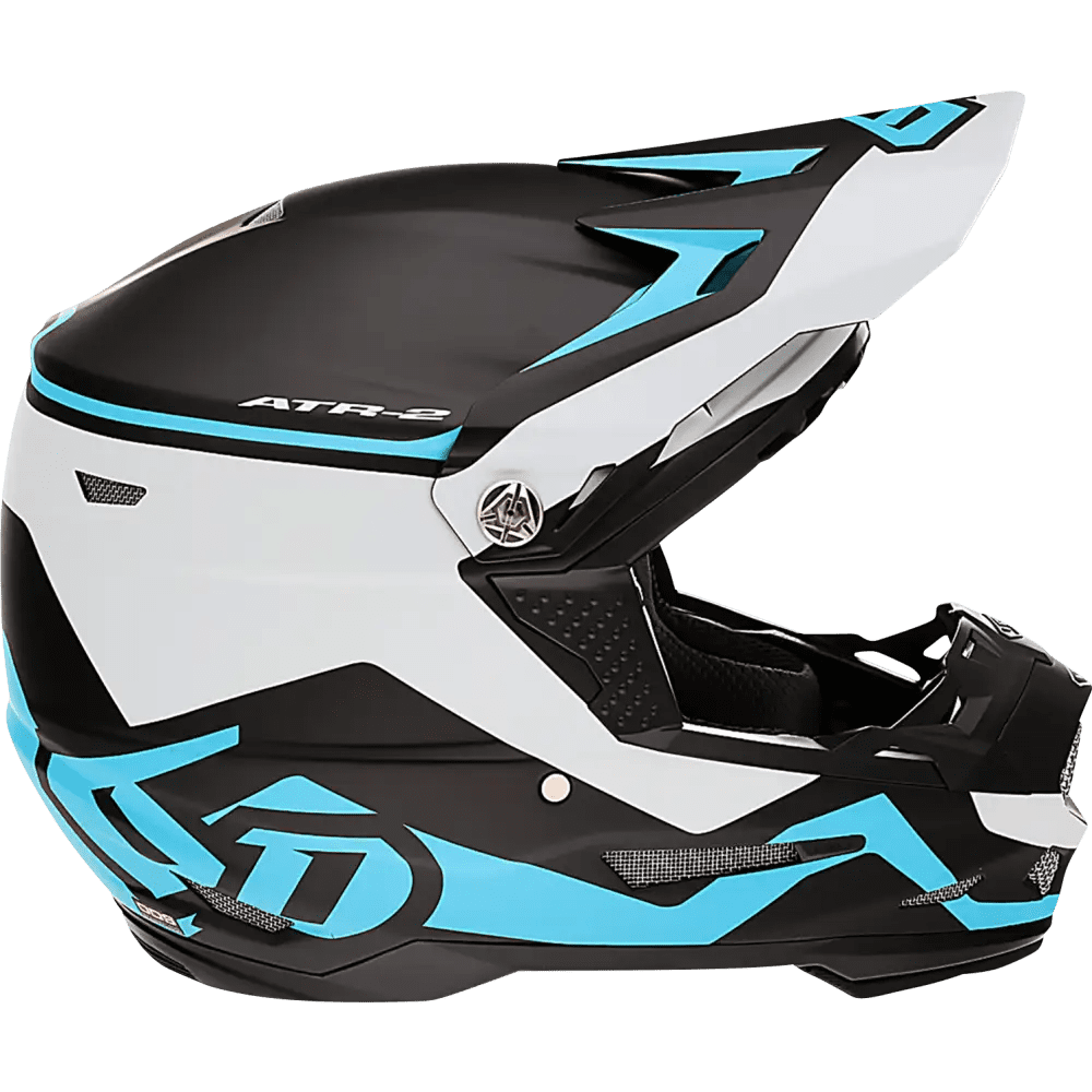 6D Helmets ATR-2 Drive Helmet (X-Small, Cyan) - Walmart Business Supplies
