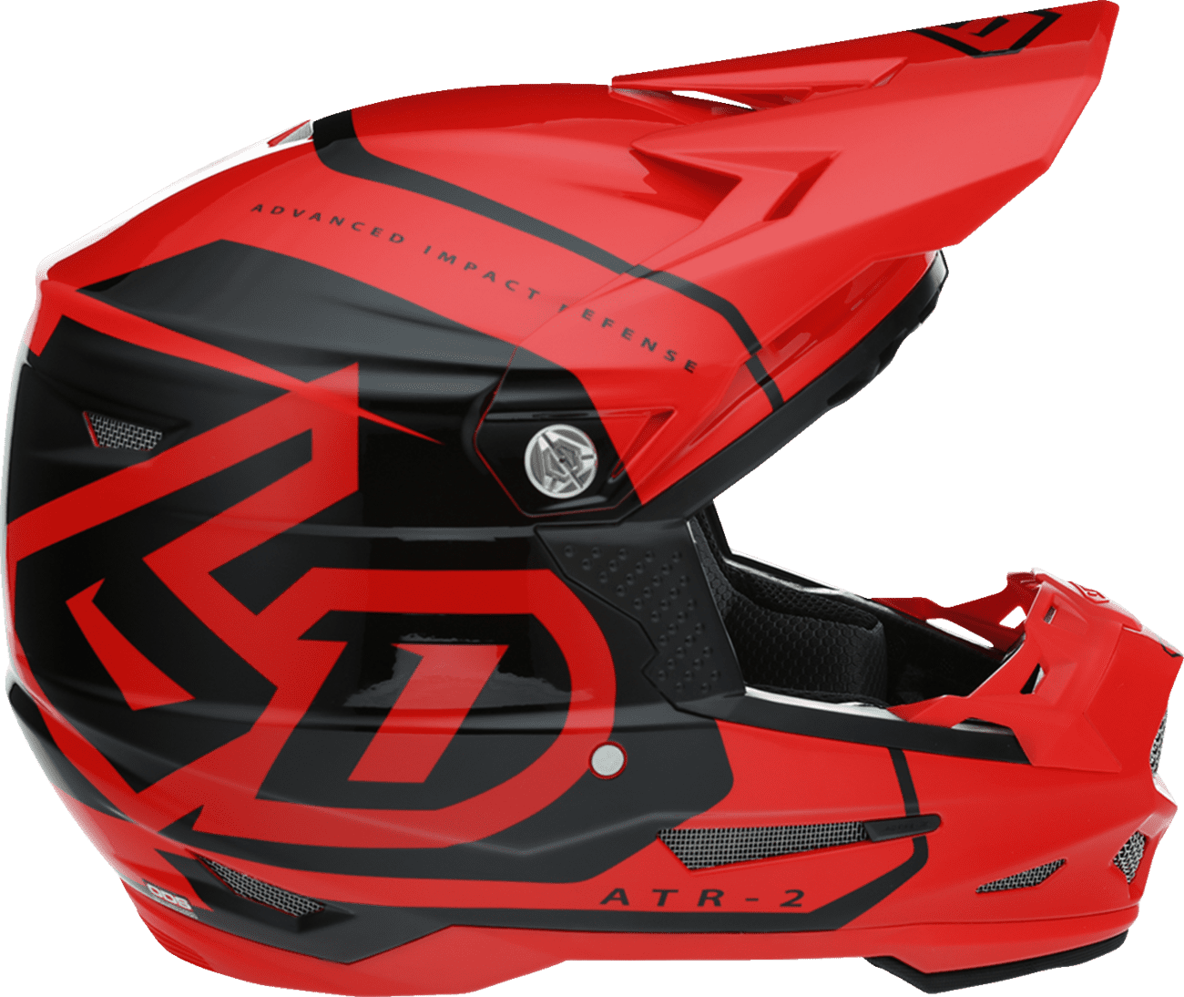 6D Helmets ATR-2 Offroad Motocross Helmet - Torque - Red - Large ...