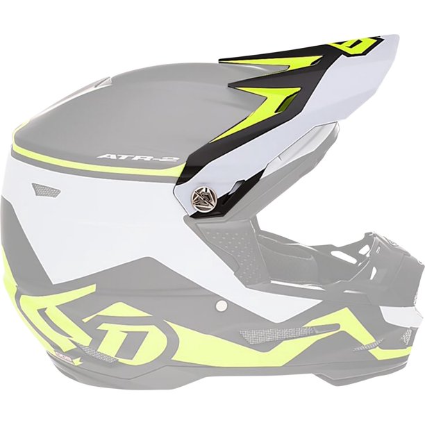 6D Helmets Visor for ATR-2 Helmet - Drive Neon Yellow - Walmart ...