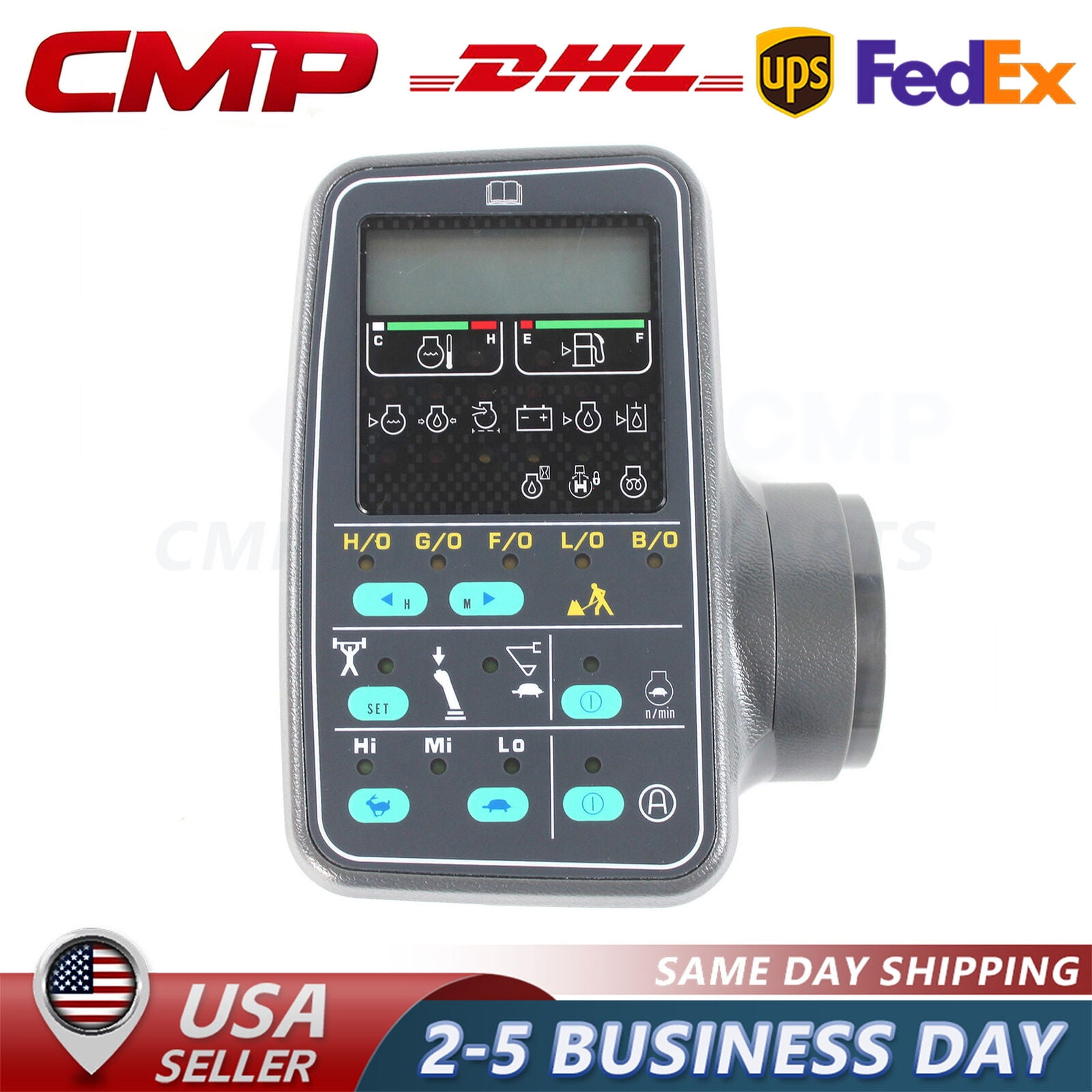 6D102 Monitor Display Panel NEW 7834-77-3000 Fit Komatsu PC100-6 PC200 ...