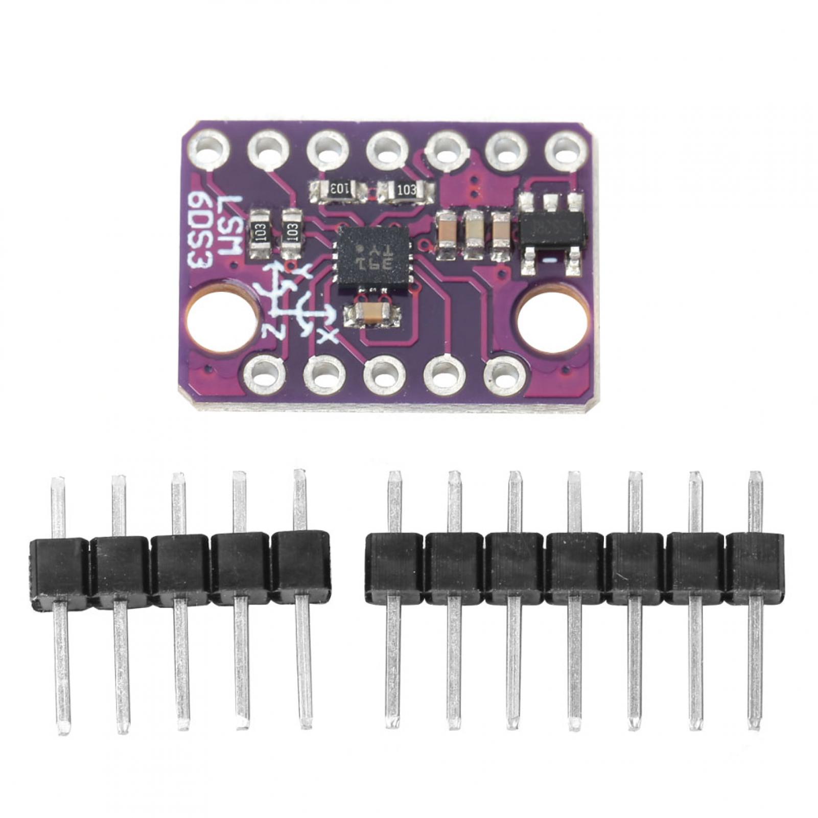 6DOF 6-Axis Gyro & Gravity Acceleration Sensor Module IIC I2C 3-5V ...