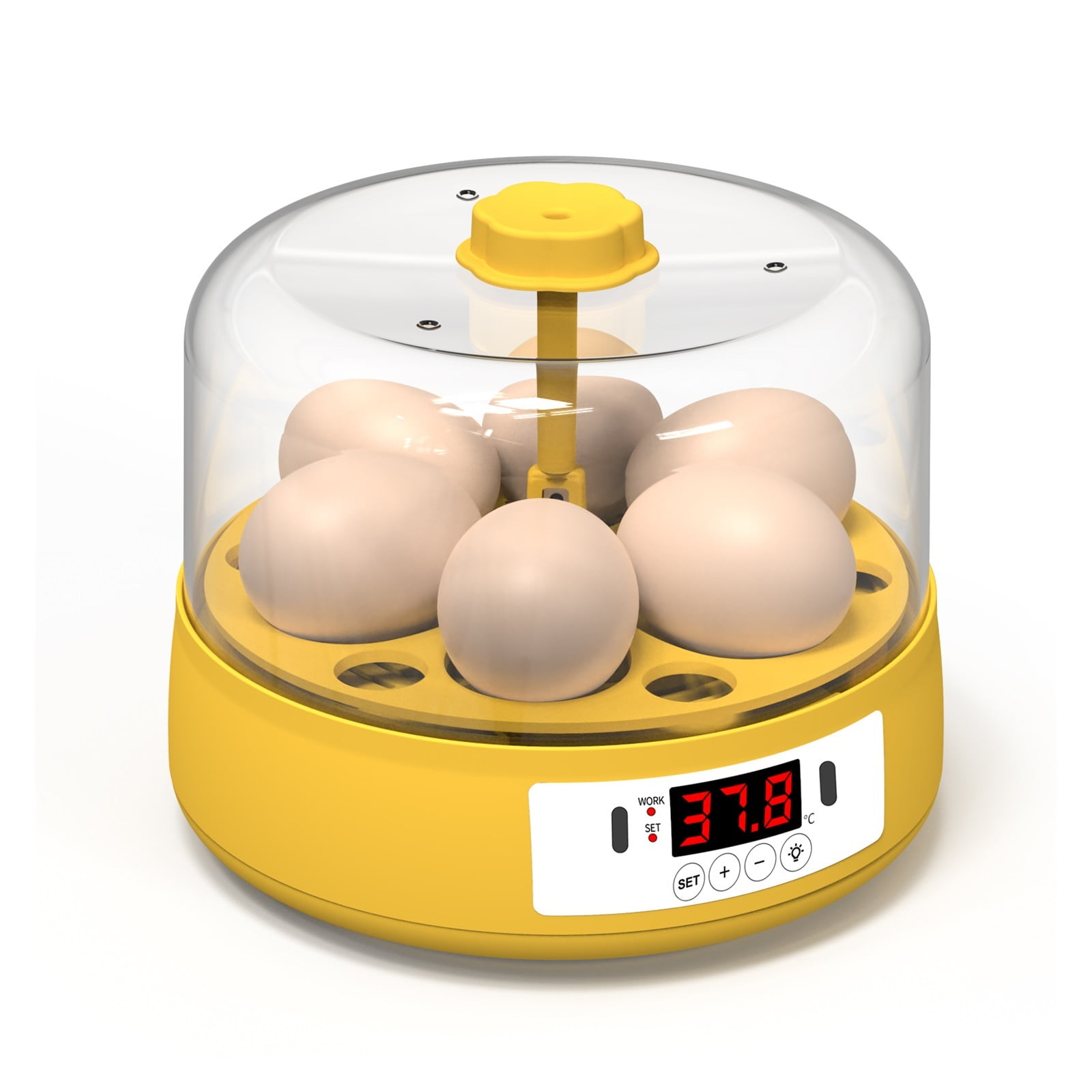 6Eggs Chicken Bird Incubator Eggs Hatching Machine Automatic ...