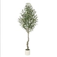 6FT（2PCS) 5FT/6FT/7FT Artificial Olive Tree - Curved Design for Home or ...