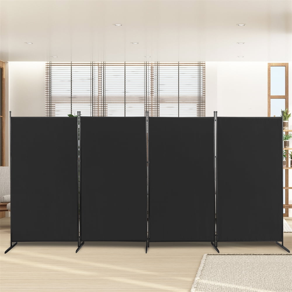 6FT 4-Fold 160g Foldable Screen,Room Divider,Divider Wall,Room ...