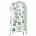 6FT Arch Backdrop Covers, Eucalyptus Leaves Wedding Arch Cover Stretchy ...
