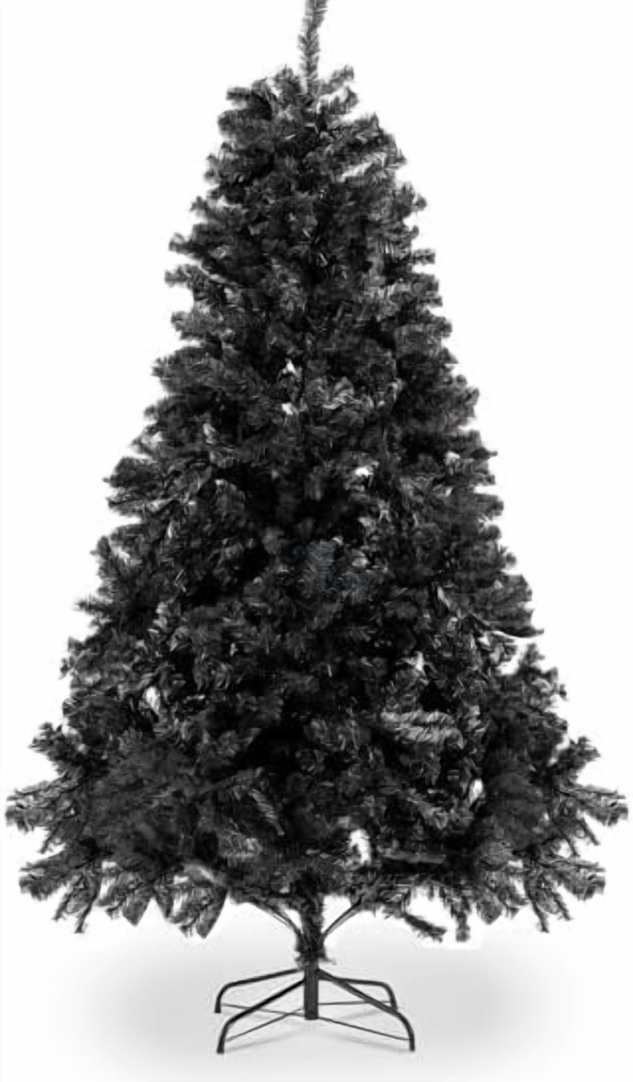 6FT Artificial Christmas Tree, Christmas Pine Tree with 1050 PVC Branch ...
