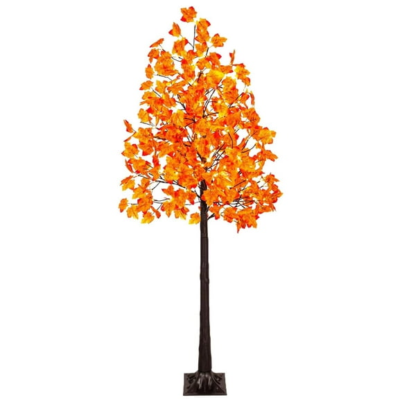 Lighted Fall Tree