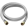 6FT Braided Propane Hose Extension - 3/8 inch Female Flare Fittings on ...
