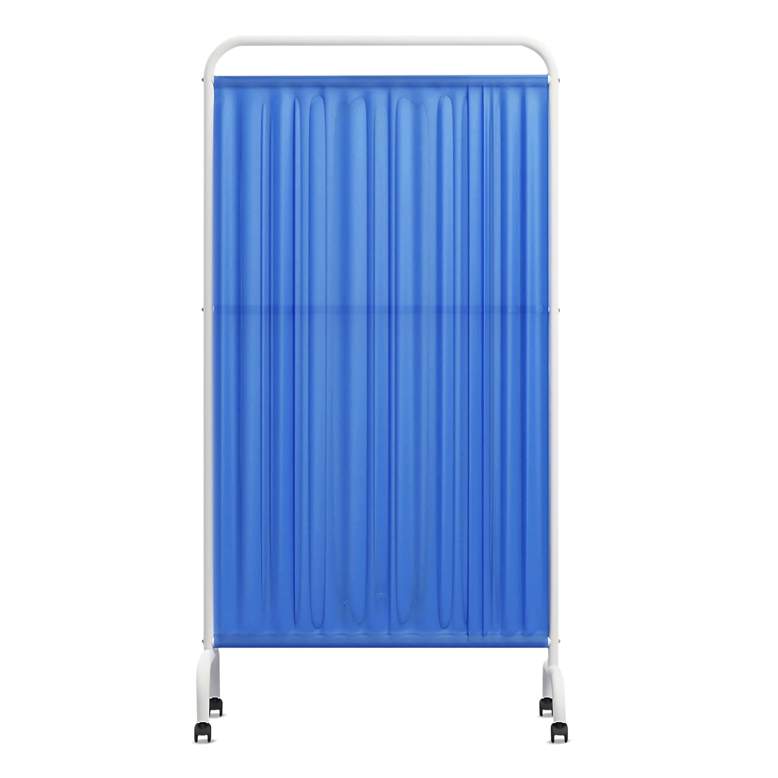 6FT Folding Medical Privacy Screen, Portable Room Divider with Lockable ...