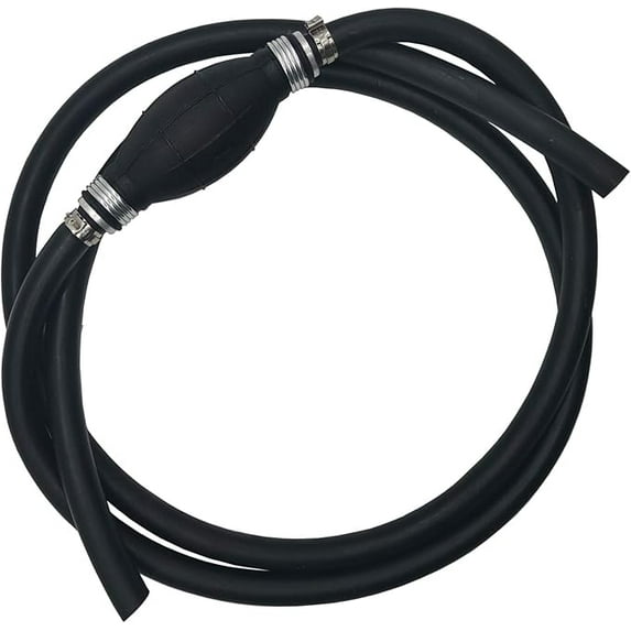 6FT Fuel Line Assembly 3/8" Inner Dia 5/8" Outer Dia Hose Line Marine ...