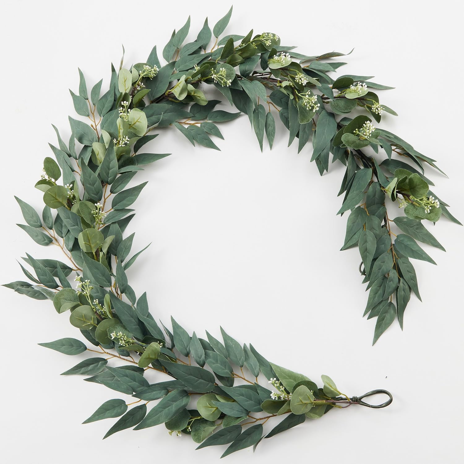 6FT Greenery Eucalyptus Garland, Spring Eucalyptus Garland for Home ...