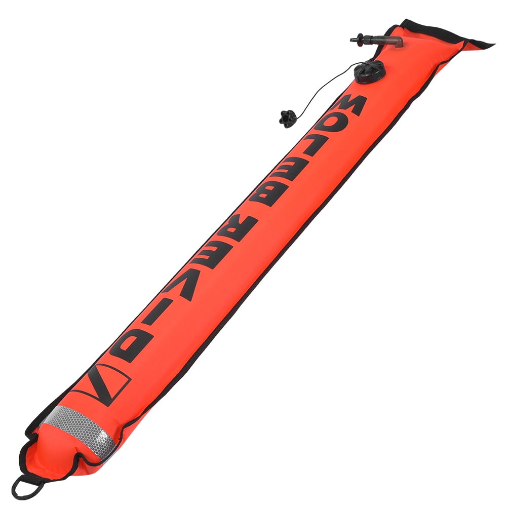 6FT High Visibility Inflatable Scuba Diving SMB Surface Signal Marker ...