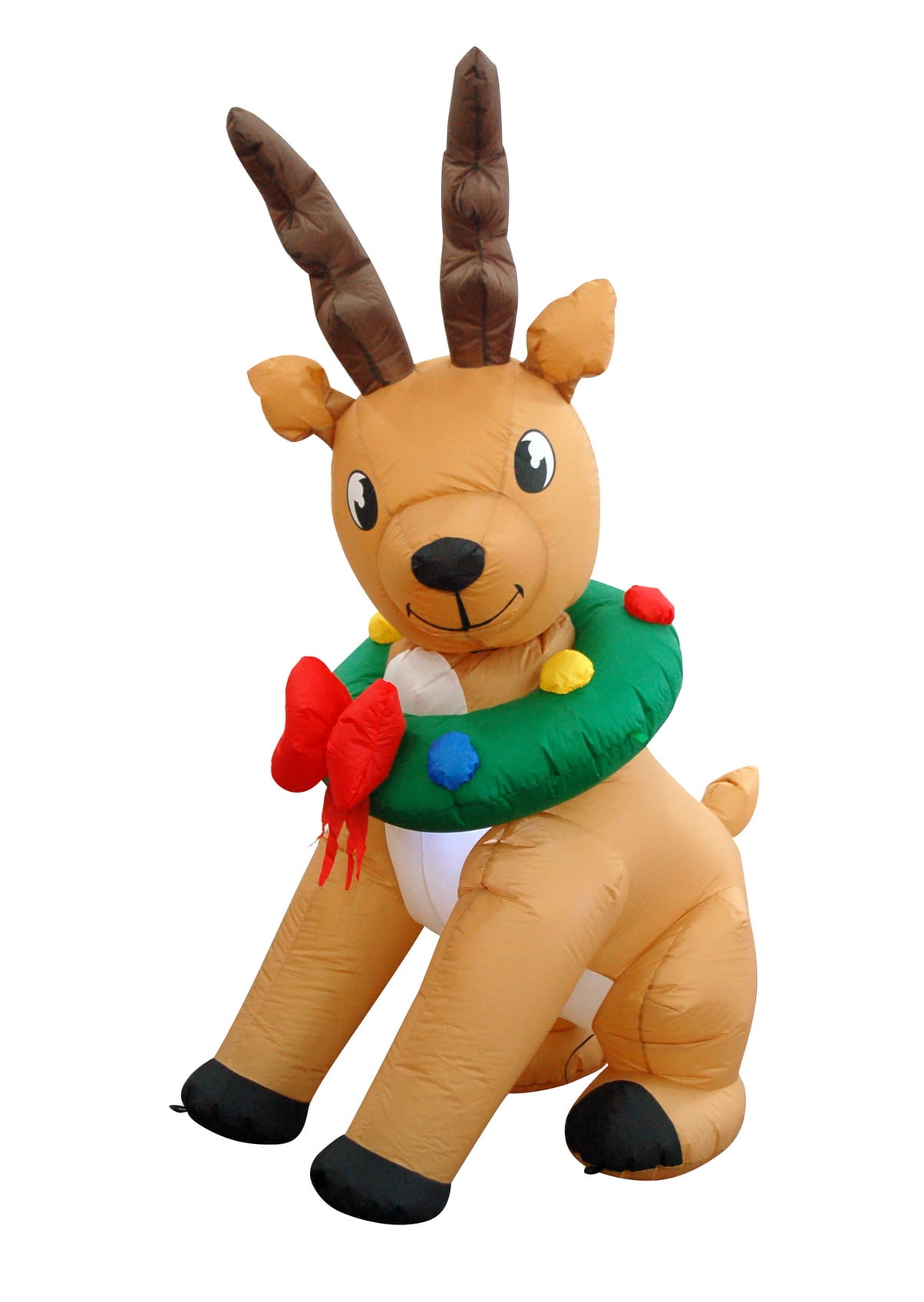6FT Inflatable Reindeer - Walmart.com
