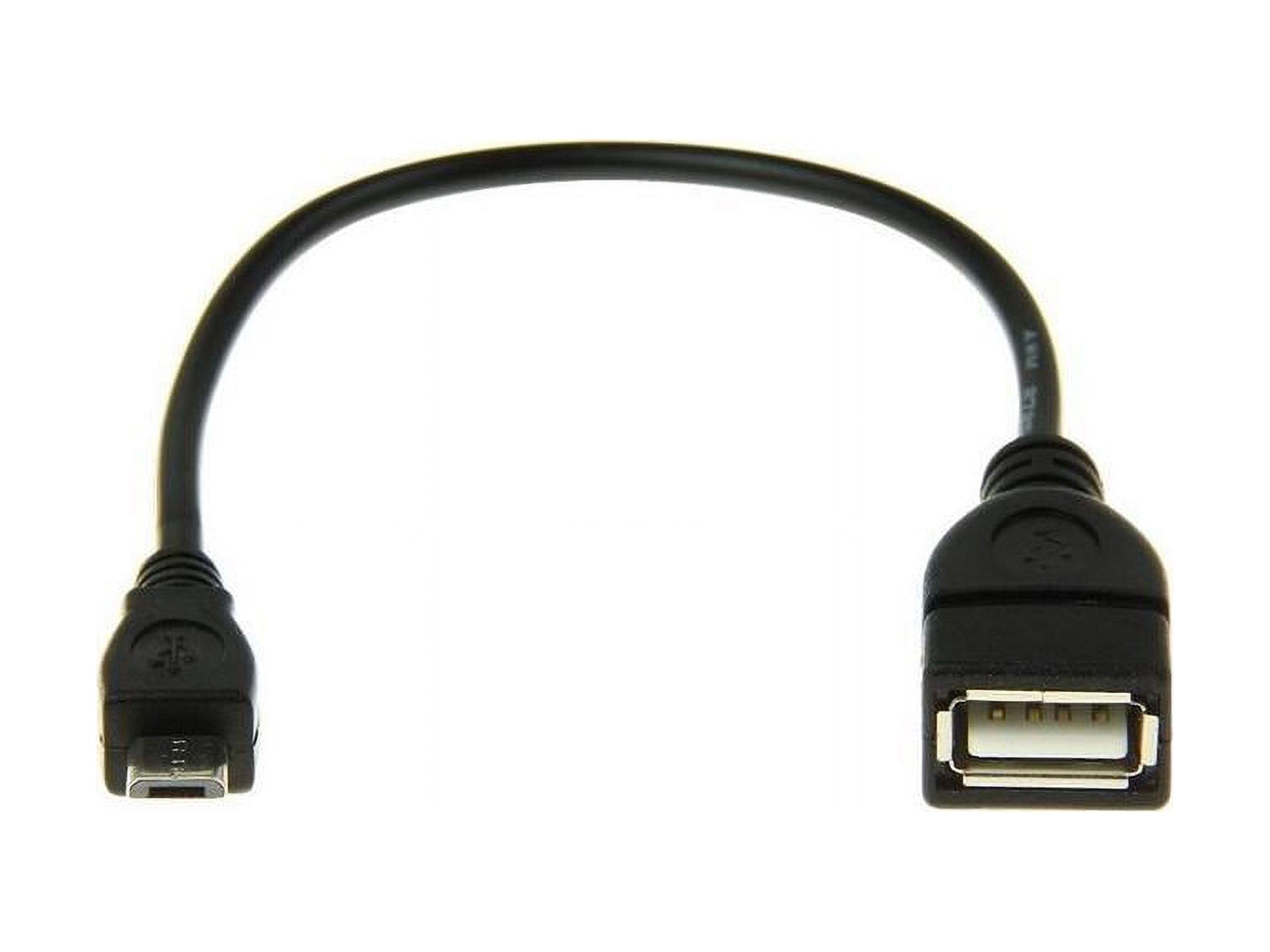 6FT MICRO USB TO USB ADAPTER - Walmart.com