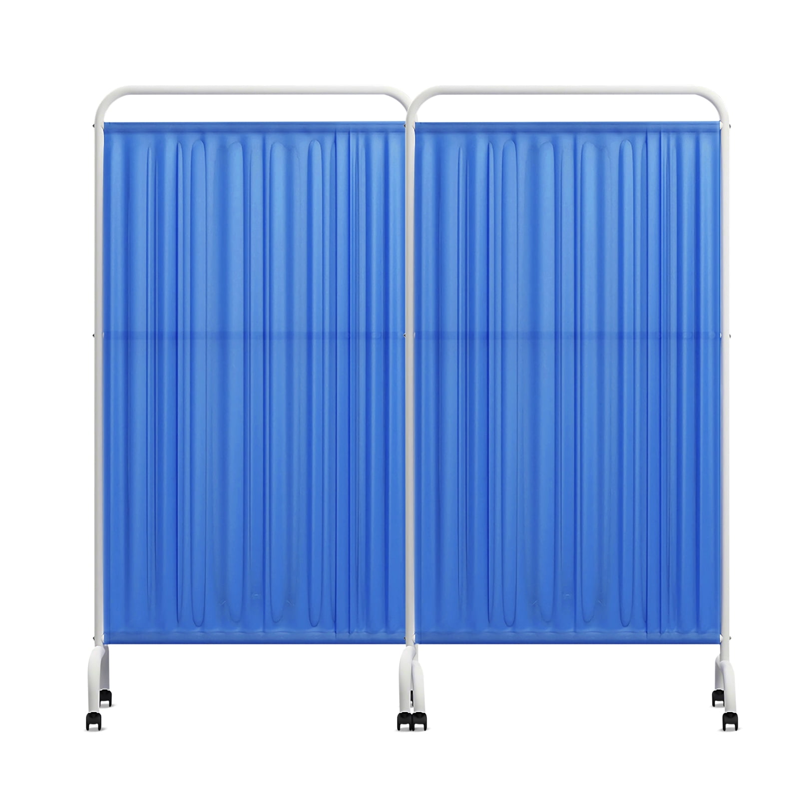 6FT Medical Privacy Screen, Portable Medical Room Divider with Lockable ...