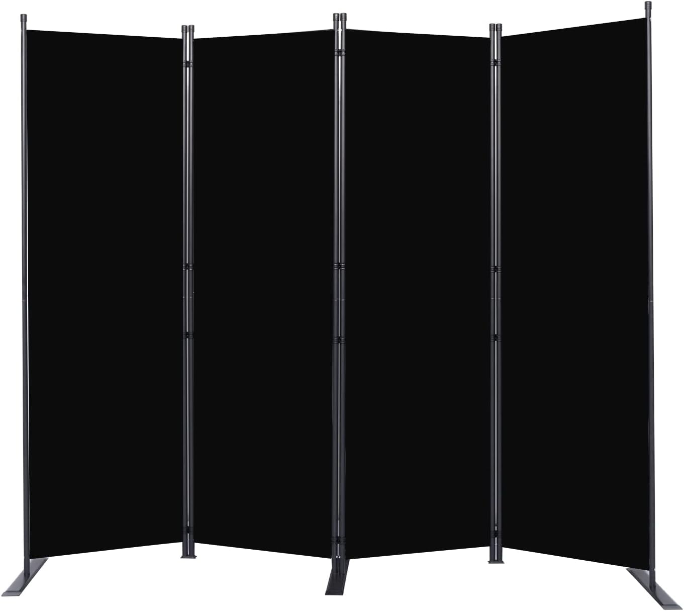 6FT Portable Room Dividers and Folding Privacy Screens, 4 Panel ...