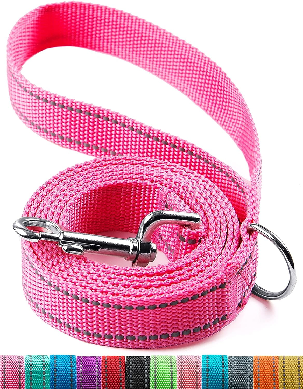 6FT Reflective Dog Leash for Large&Medium and Small Dogs, Strong and ...