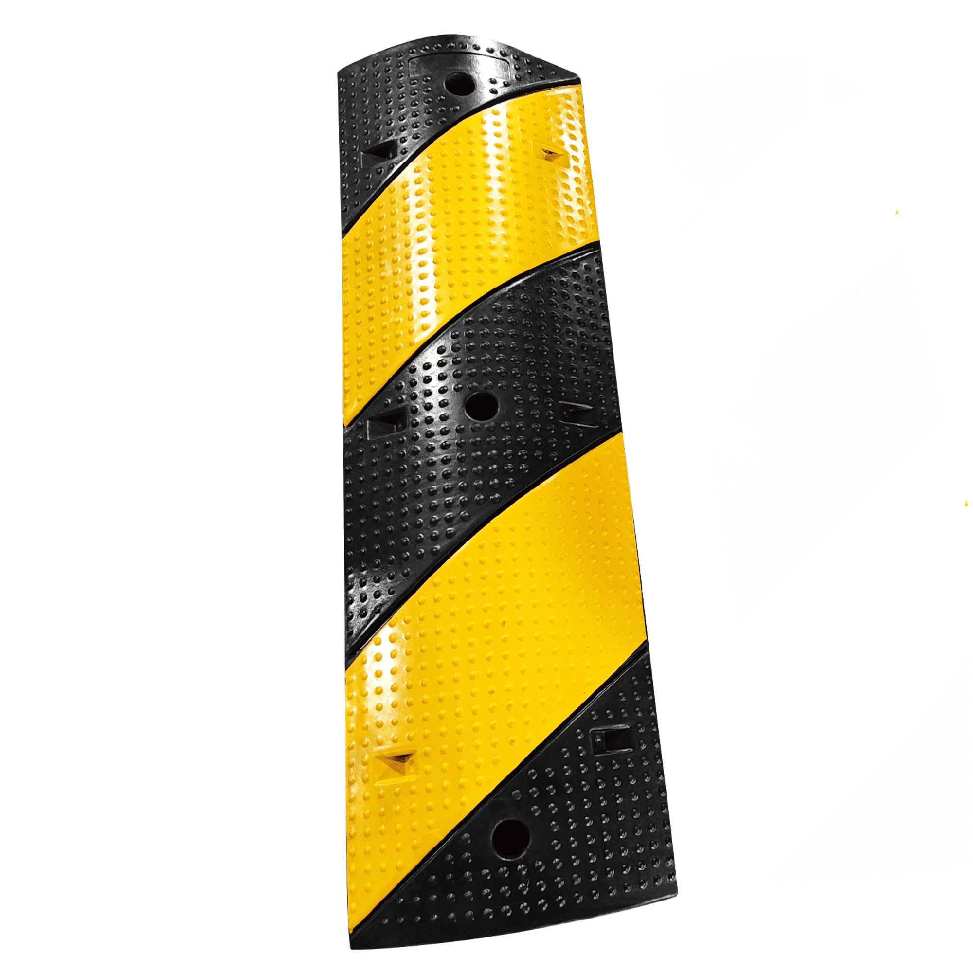 6FT Rubber Speed Bumps, 2-Pack 25000 Lb Capacity Heavy Duty Speed Bumps ...