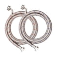 Krydros 6FT Braided Stainless Steel Washing Machine Hoses, 90-Degree ...