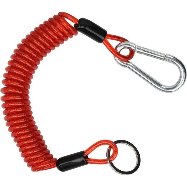 6FT Trailer Brake Away Cable, Trailer Breakaway Safety Cable Spring ...