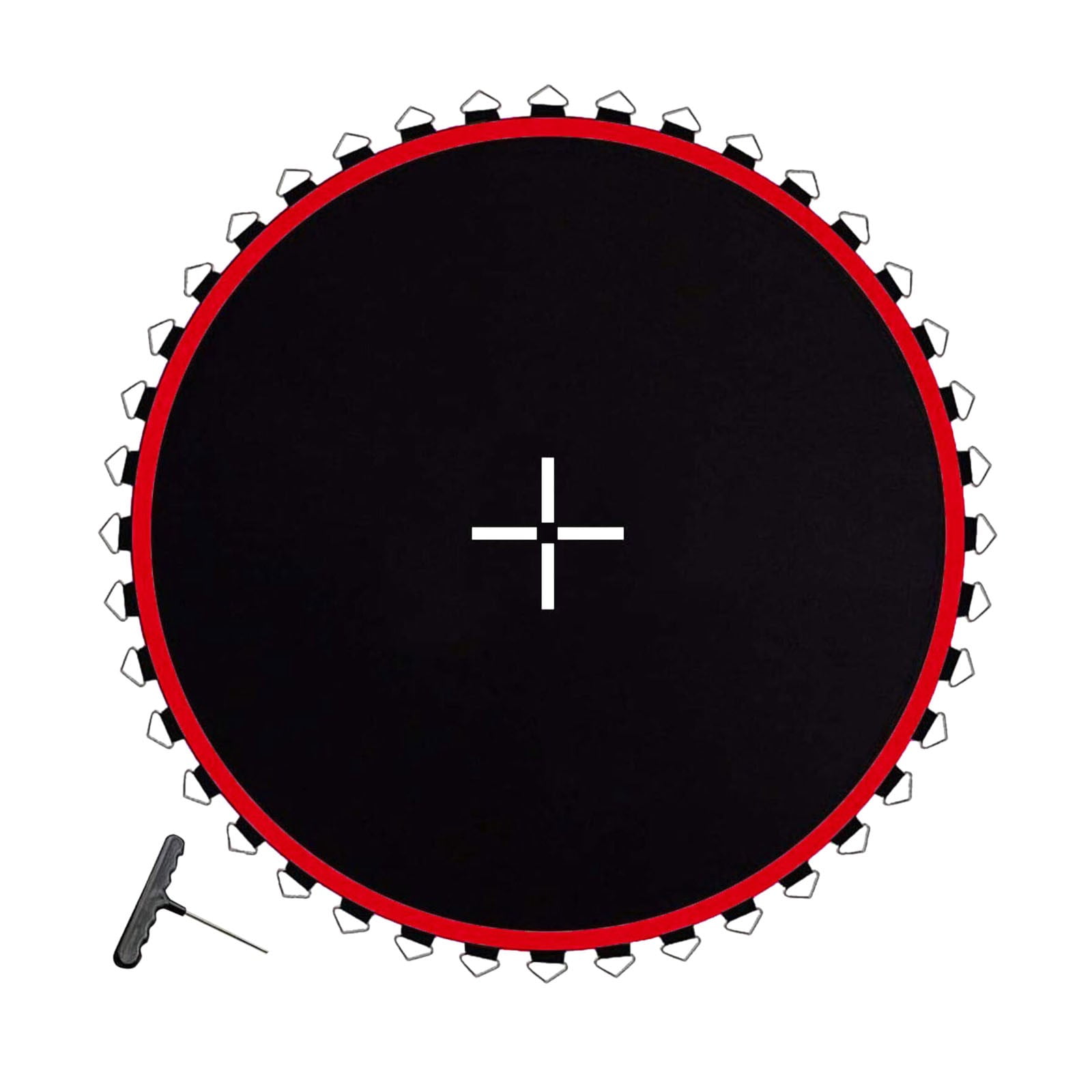 6FT Trampoline Mat Replacement - Heavy-Duty PP Jumping Surface with 36 ...