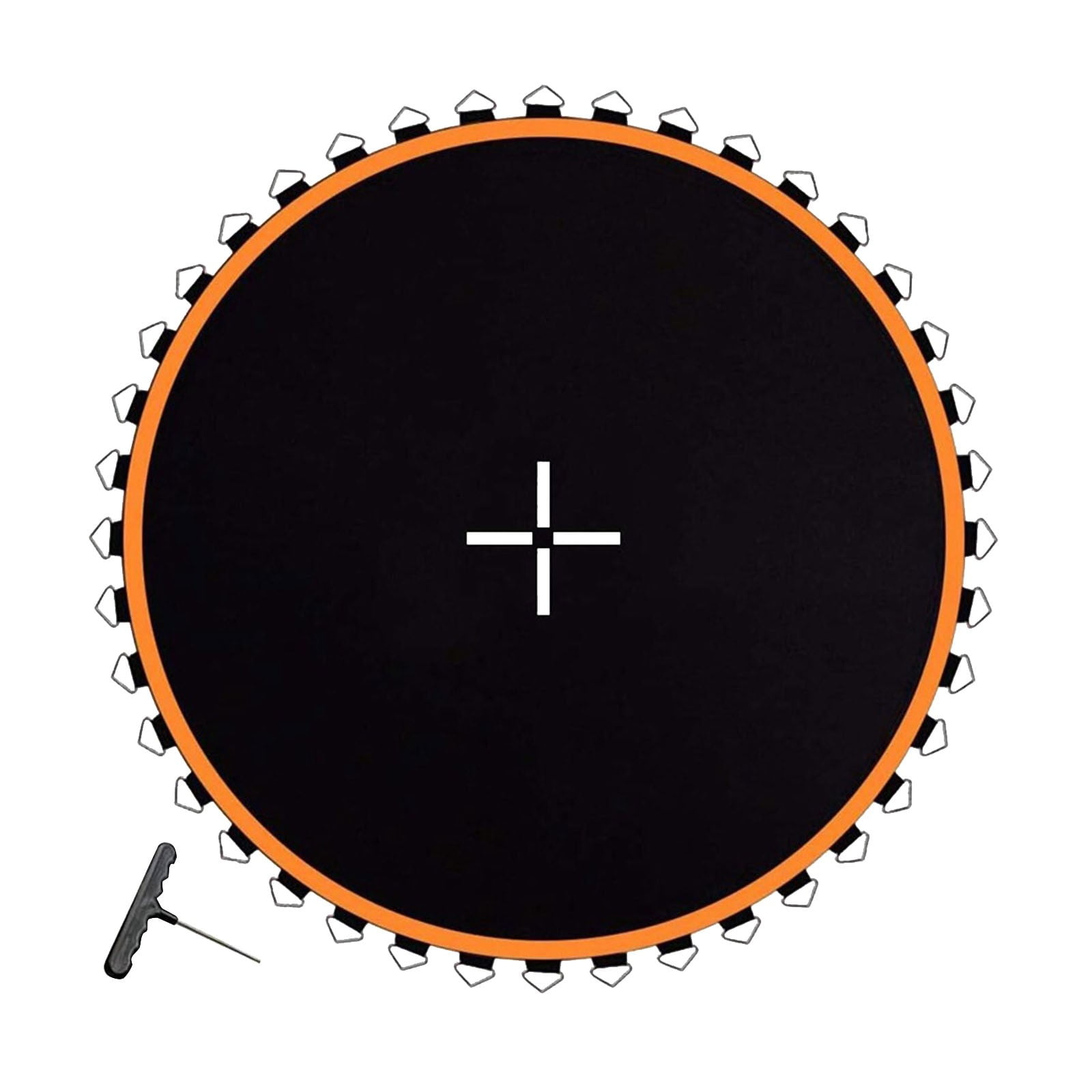 6FT Trampoline Mat Replacement - Heavy-Duty PP Jumping Surface with 36 ...