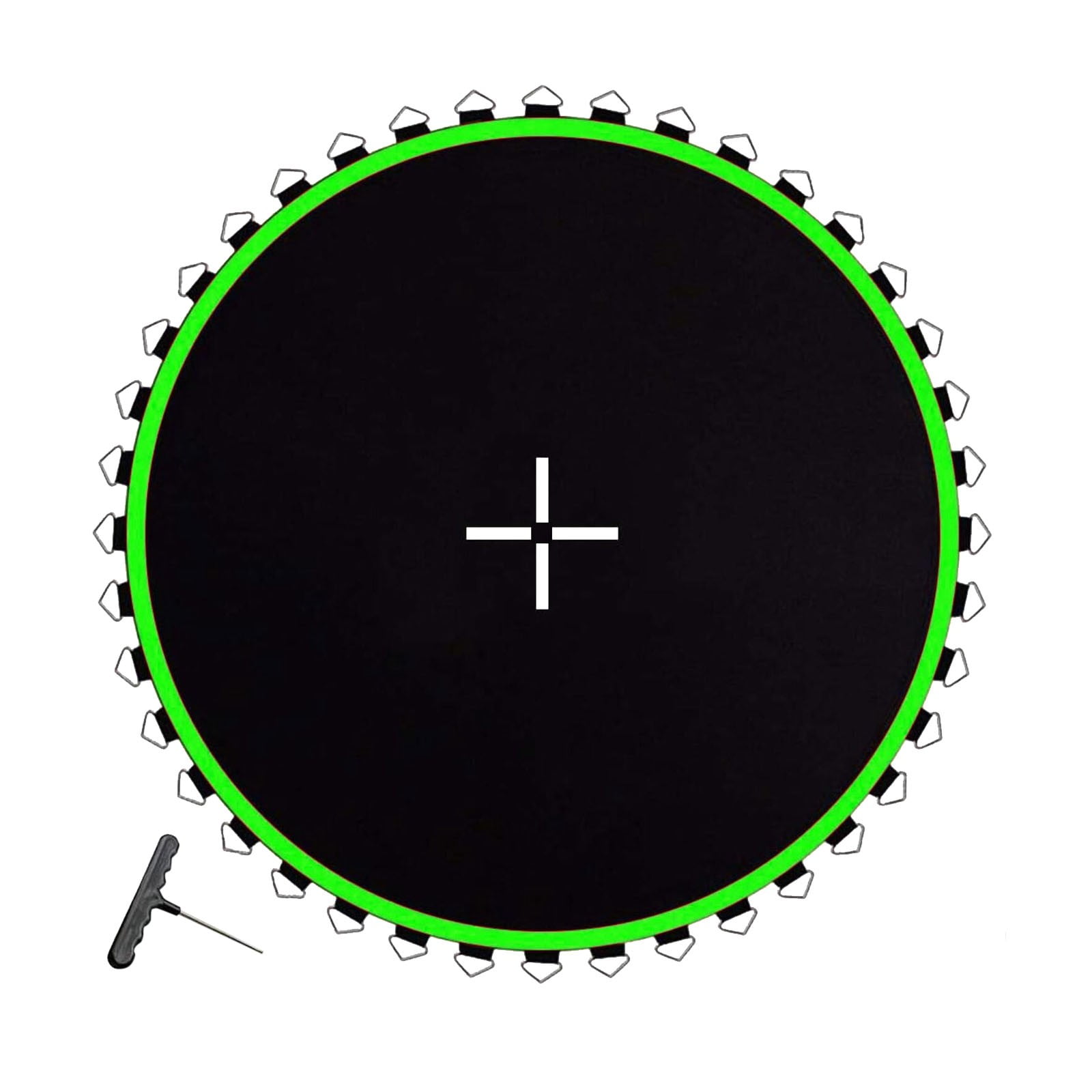 6FT Trampoline Mat Replacement - Heavy-Duty PP Jumping Surface with 36 ...