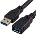 6FT USB 3.0 Extension Cable Male to Female, 5Gbps High Speed Data ...