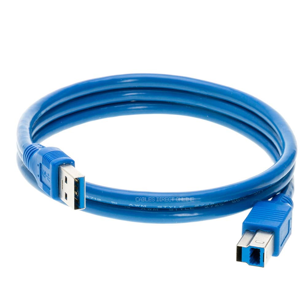 6FT USB 3.0 Male to Male Cable for Data Transfer, Charging - Laptop ...
