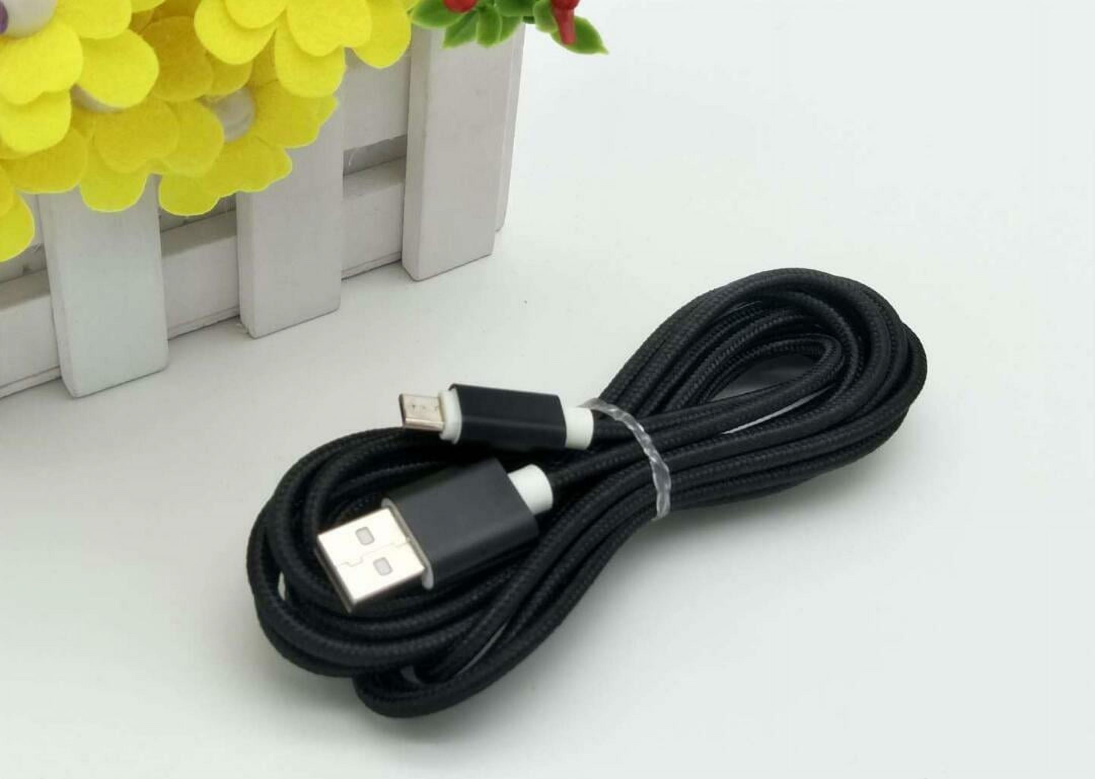 6FT Micro USB Data Sync Charger Cord Charging Cable Tablet Phones ...