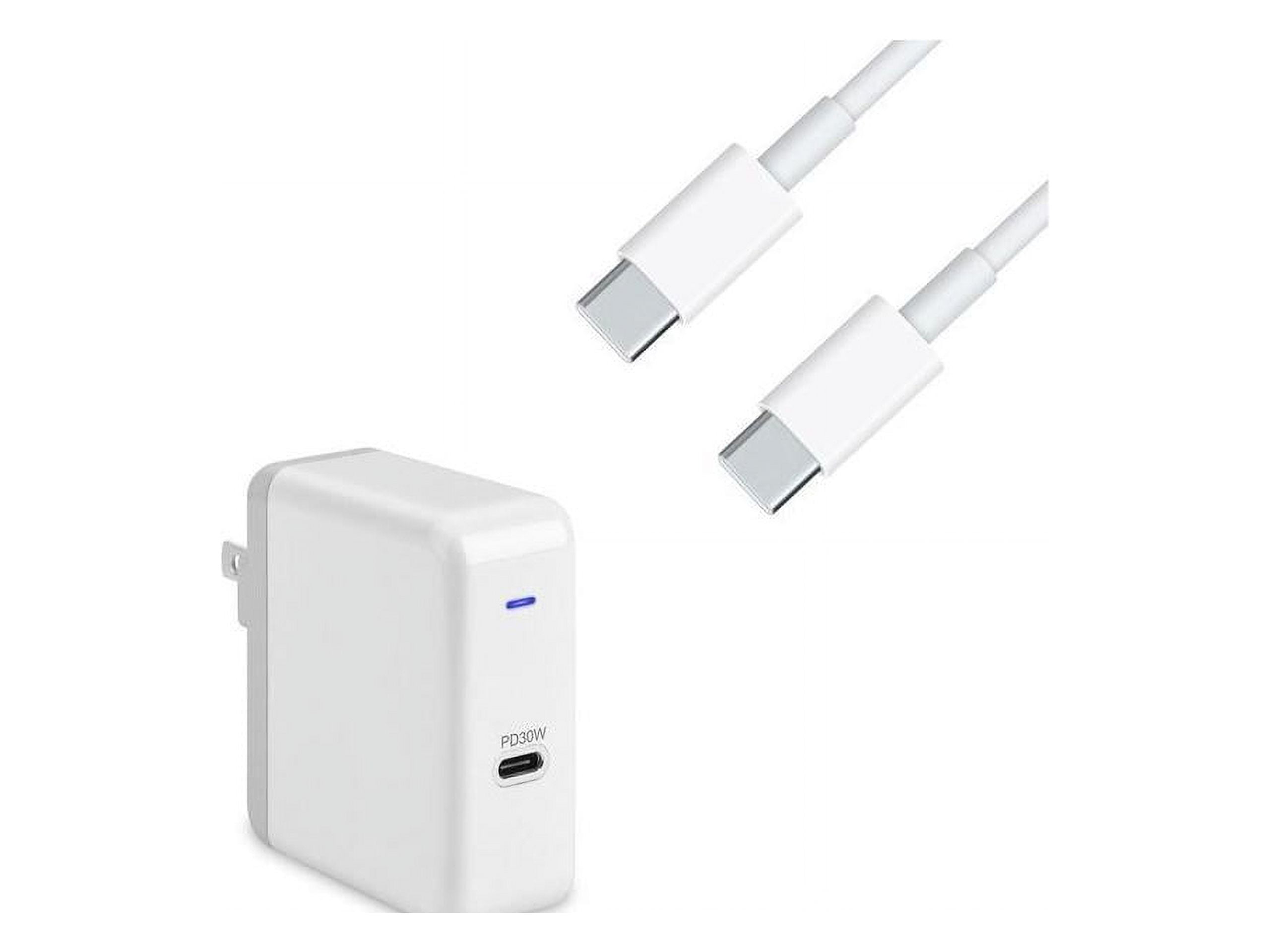 4XEM 4XEM USB-C 30W Wall Charger/6ft UCB-C Cable Combo Kit 4X30WMACKIT6 ...