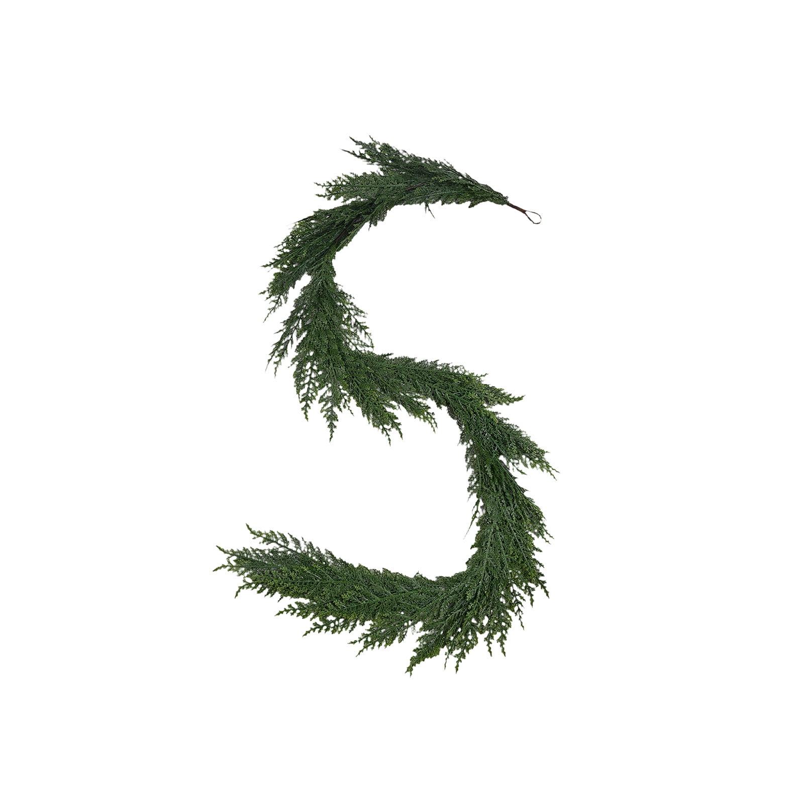 6Ft Artificial Norfolk Pine Garlands, Real Touch Winter Pine Garland ...