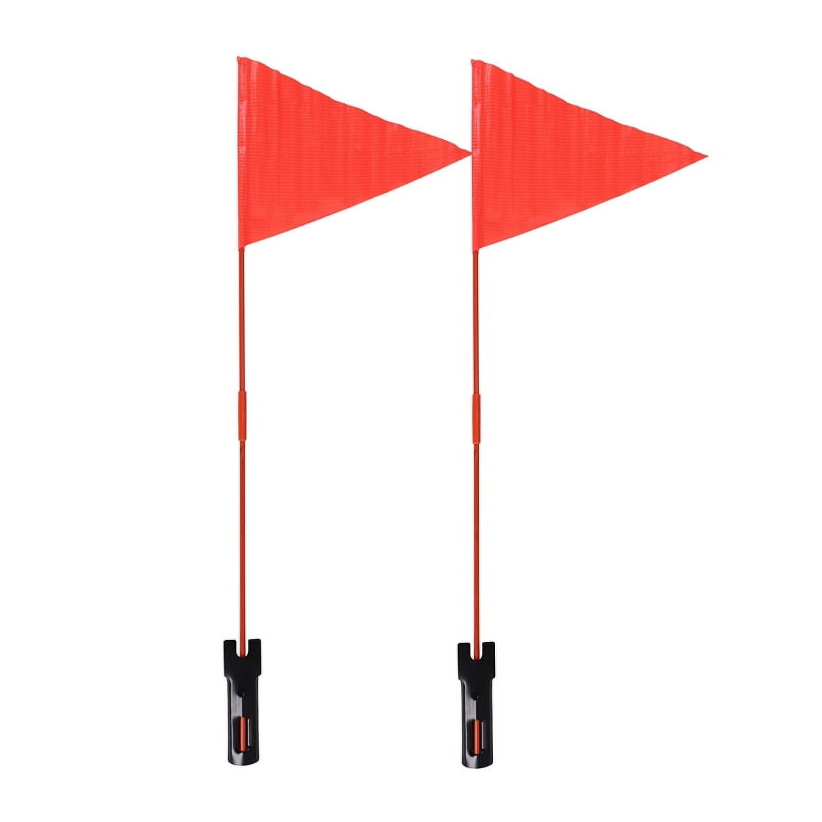 6Ft Bicycle Safety Flag Pole,Flag with Mounting Bracket,Height ...