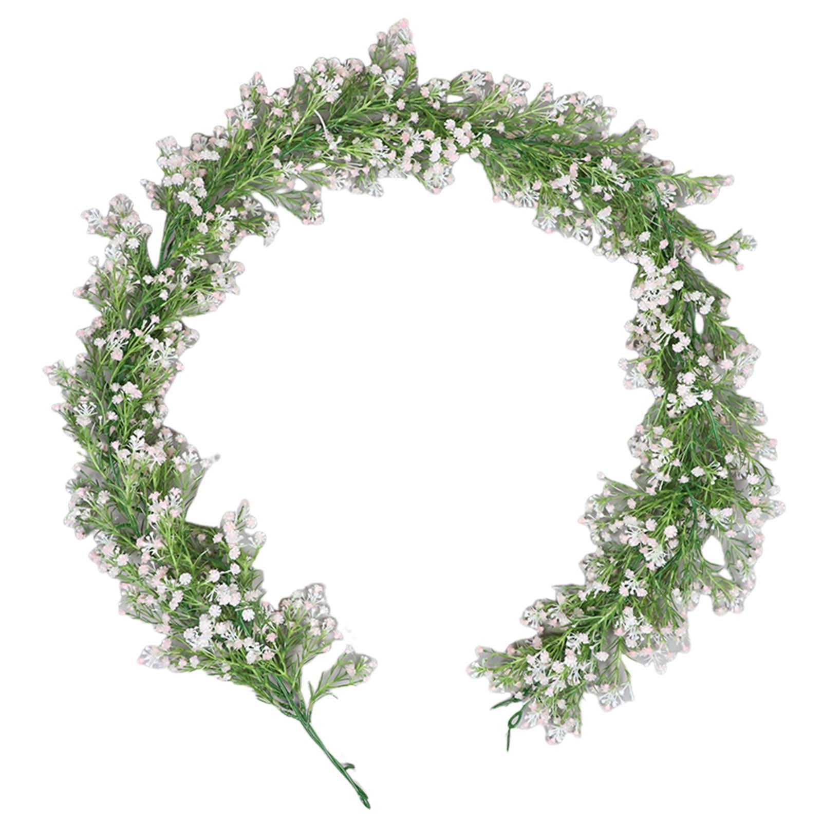 6Ft Spring Flower Garland With Wildflowers, Not Withering Artificial ...