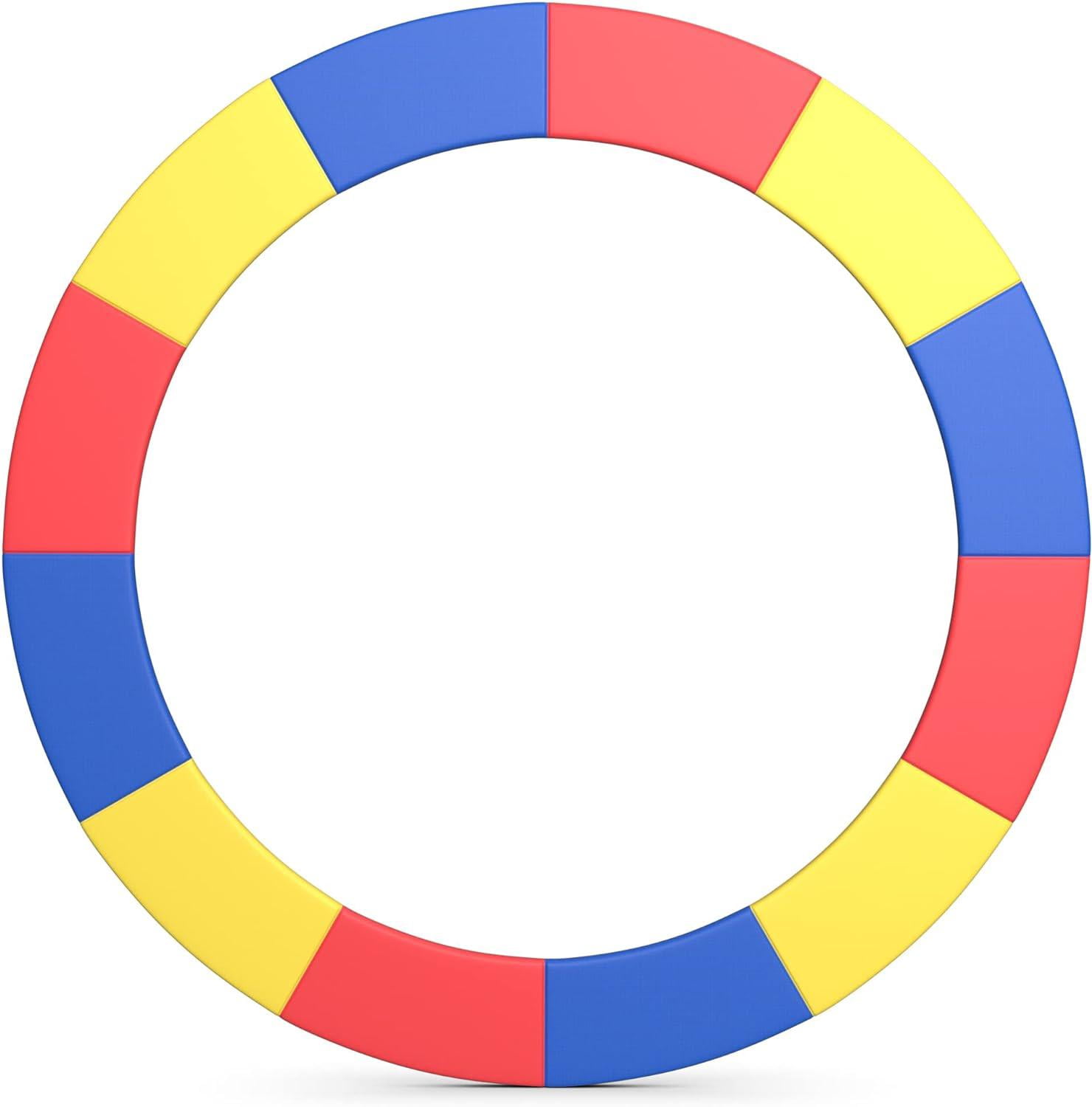 6Ft Trampoline Pad, Tear-Resistant Edge Cover Springs Protection Pad ...